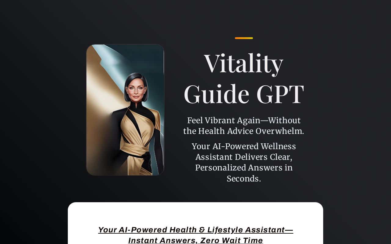 Vitality Guide GPT